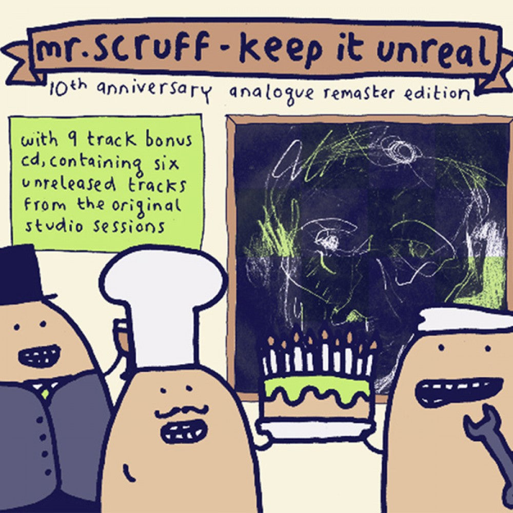 Mr. Scruff - Keep It Unreal (10th Anniversary Analogue Remaster Editio ...